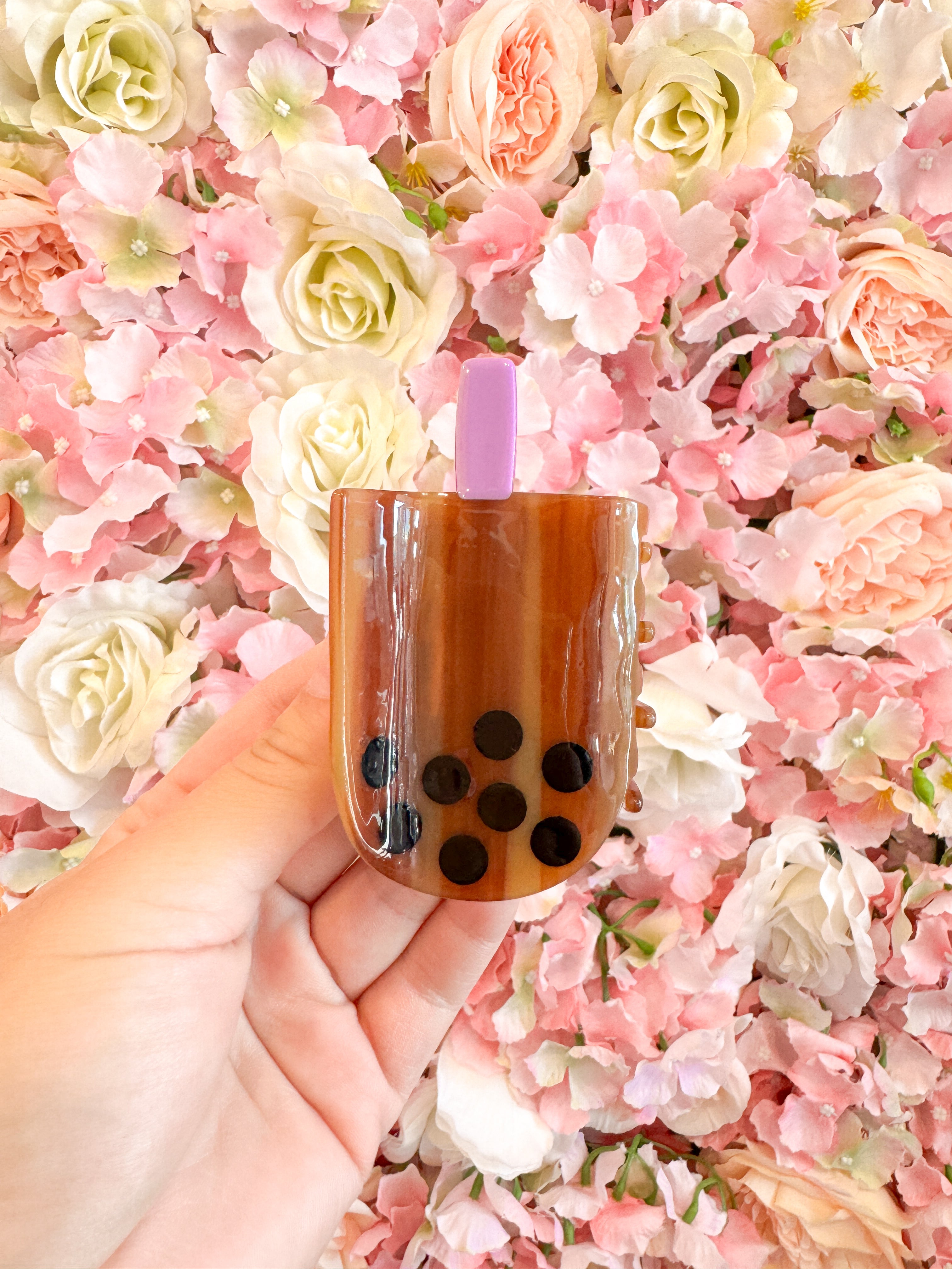 Coopmonsters Brown Sugar Boba Hair Claw – coopmonsters