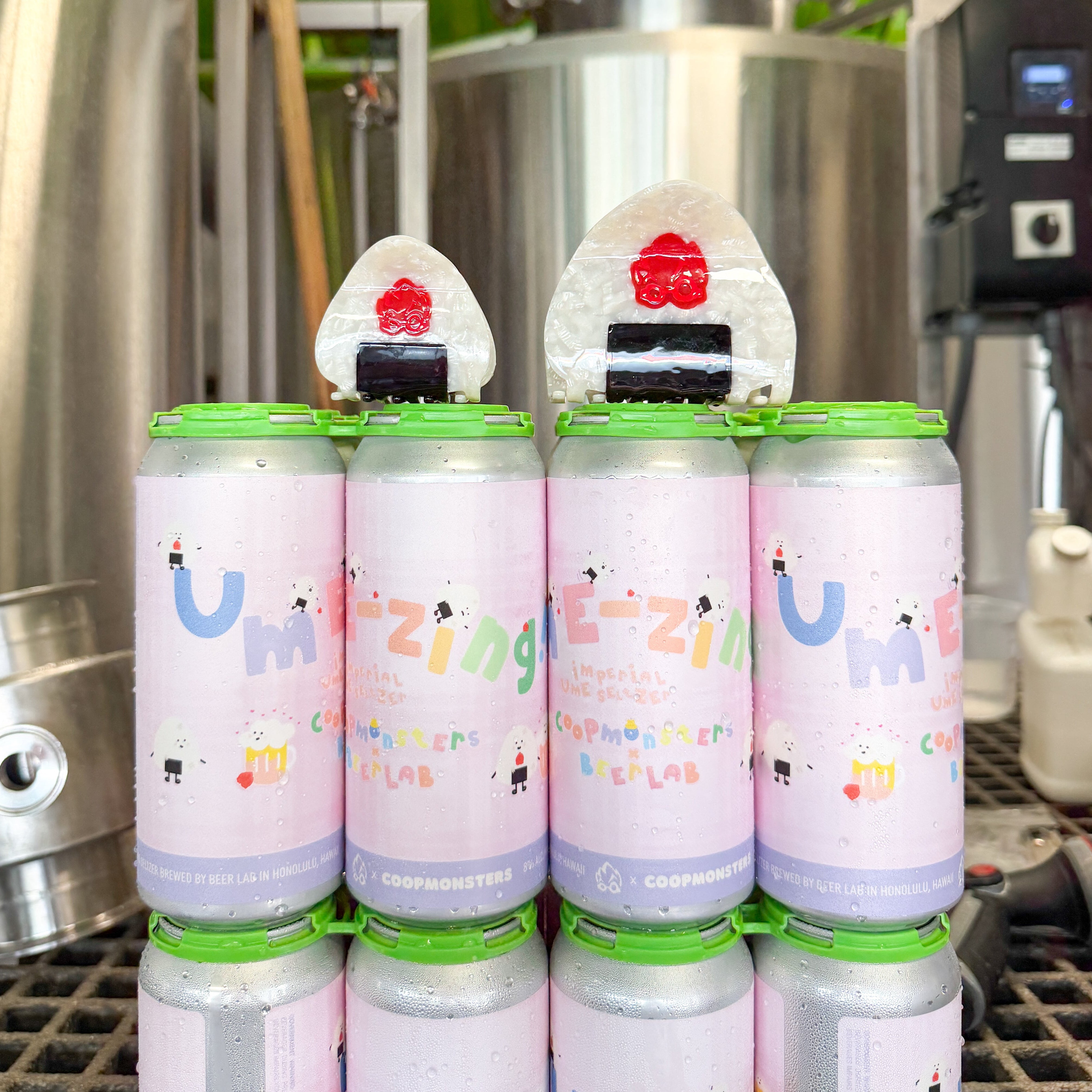 Beer Lab HI x Coopmonsters Onigiri Hair Claw – coopmonsters