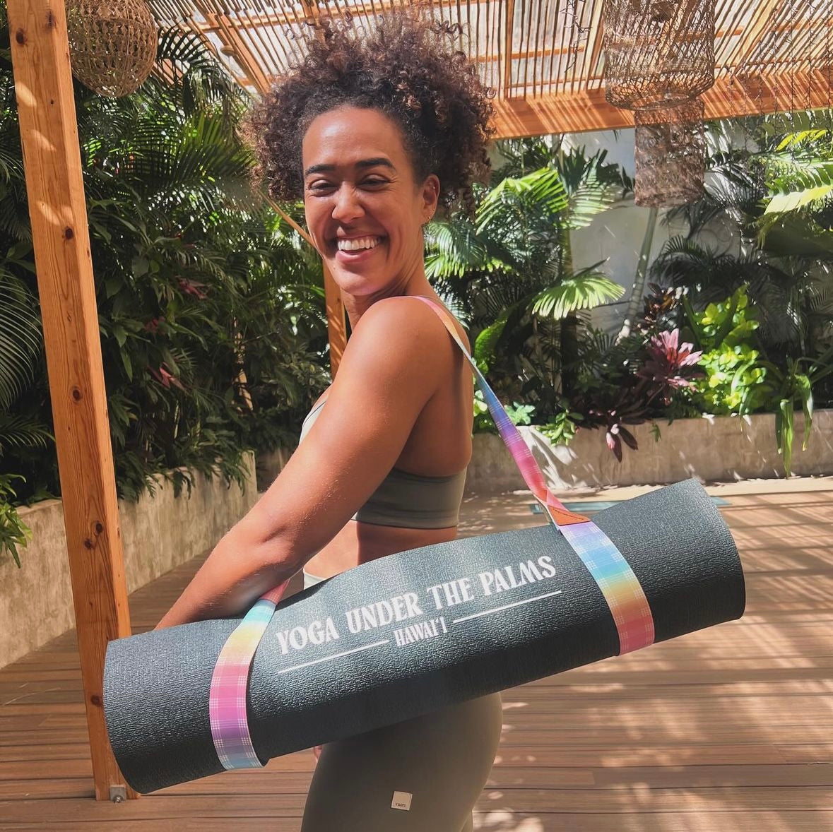 Yoga Mat Strap Ānuenue Palaka – coopmonsters